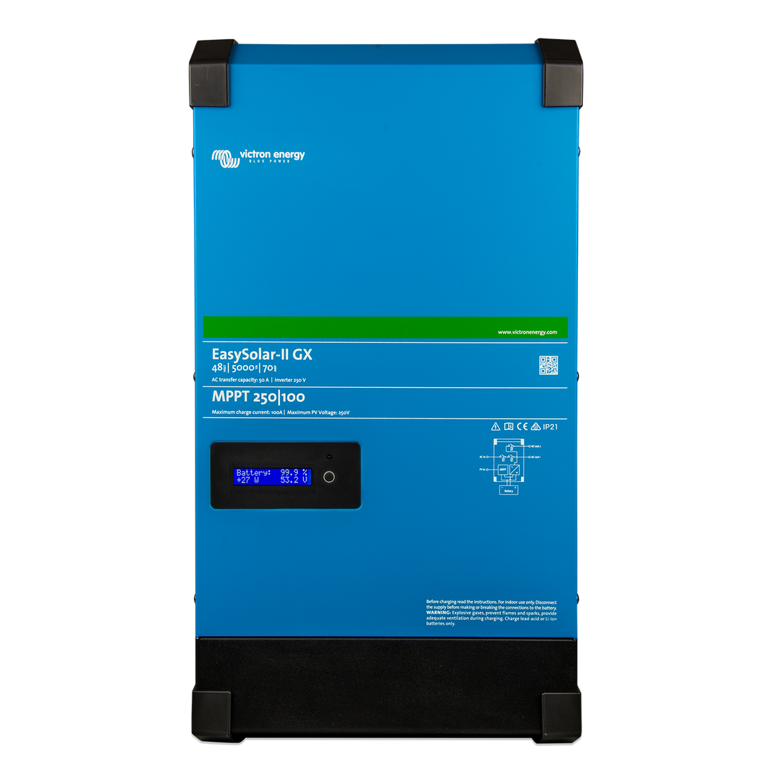 Victron EasySolar-II 48/5000/70-50 MPPT 250/100 GX – Solar-Go.com